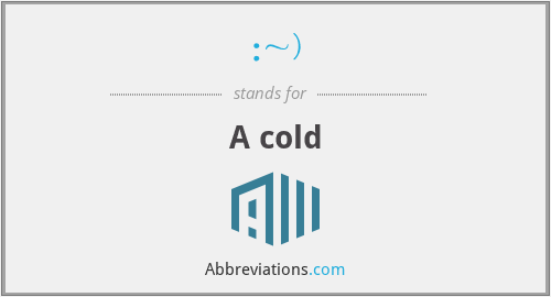 What does :*) stand for?