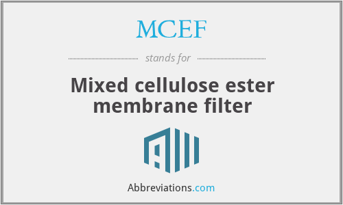 What does MCEF stand for?