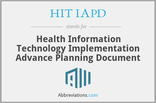 What does HIT IAPD stand for?