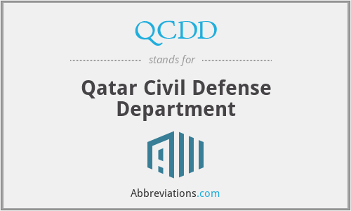 What does QCDD stand for?