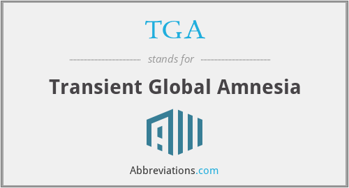 What does TGA stand for?