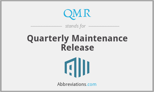 What does QMR stand for?