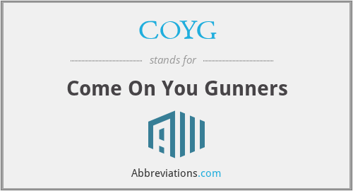 What does COYG stand for?