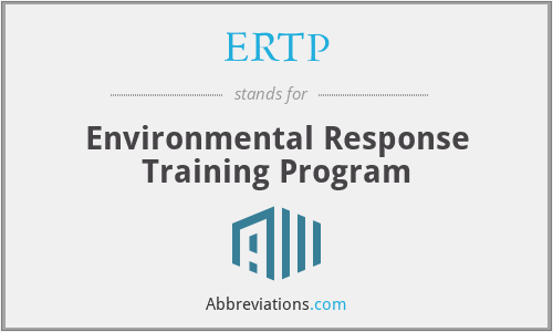 What does ERTP stand for?