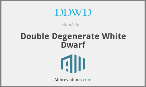What does DDWD stand for?
