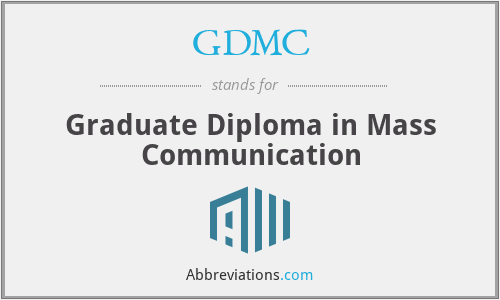 What does GDMC stand for?
