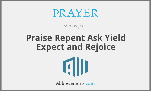 What does PRAYER stand for?