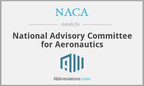 What does NACA stand for?