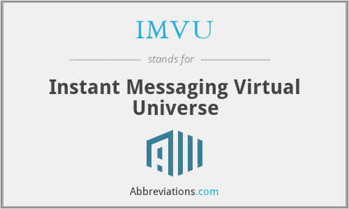 What does IMVU stand for?