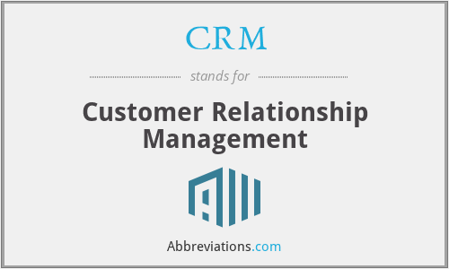 What does CRM stand for?