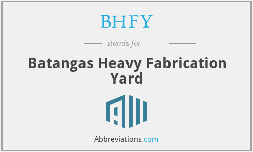 What does BHFY stand for?