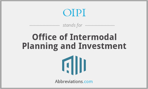 What does OIPI stand for?