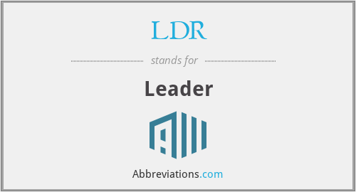 What does LDR stand for?