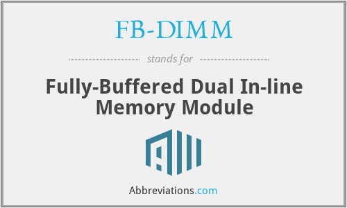What does FB-DIMM stand for?