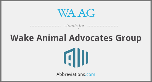 What does WAAG stand for?