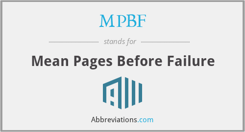 What does MPBF stand for?