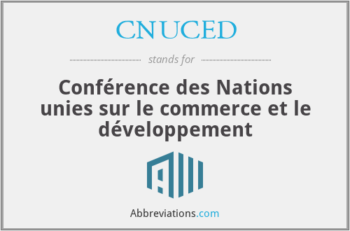 What does CNUCED stand for?