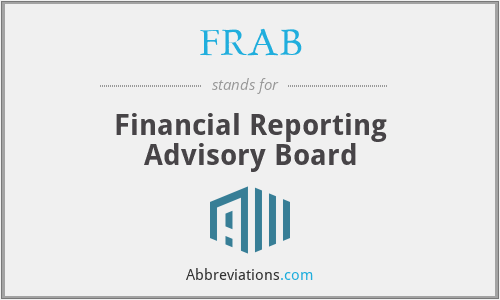 What does FRAB stand for?