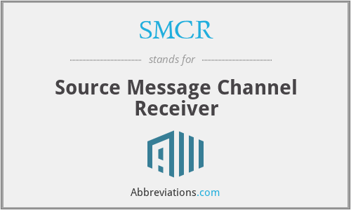 What does SMCR stand for?