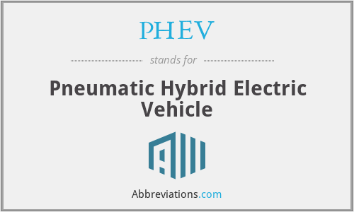 PHEV - Pneumatic Hybrid Electric Vehicle