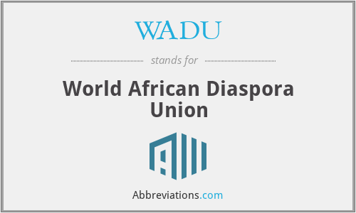 What does WADU stand for?