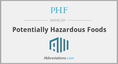 What does PHF stand for?