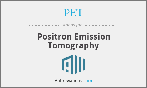 What does P.E.T stand for?