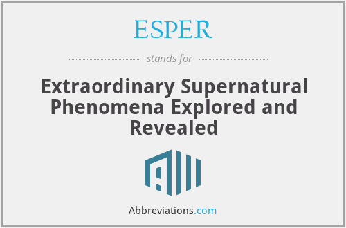 What does ESPER stand for?