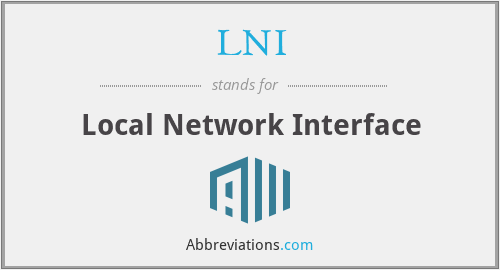 What does LNI stand for?