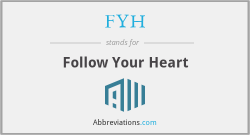 What does FYH stand for?