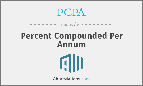 What does PCPA stand for?