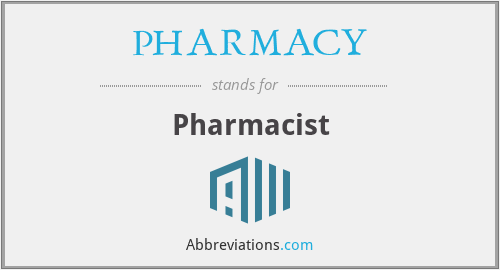 What is the abbreviation for pharmacist?