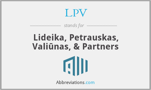 What does LPV stand for?