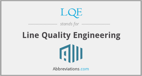 What does LQE stand for?
