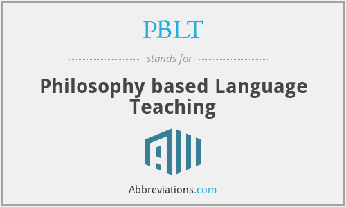 What does PBLT stand for?
