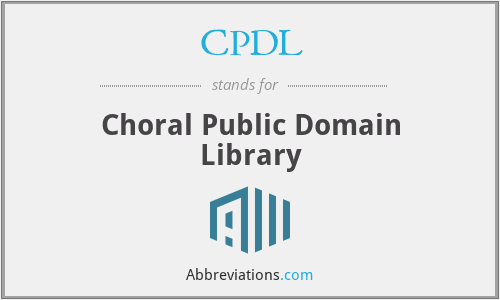 What does CPDL stand for?