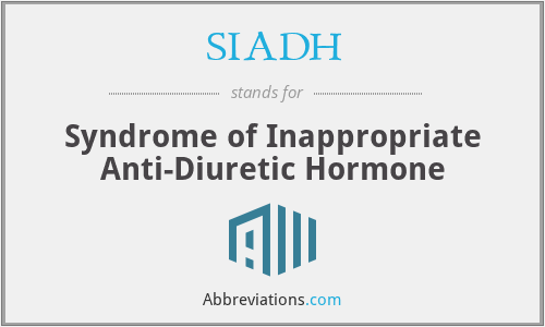 What does SIADH stand for?