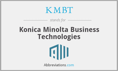 What does KMBT stand for?