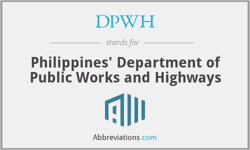 What does DPWH stand for?