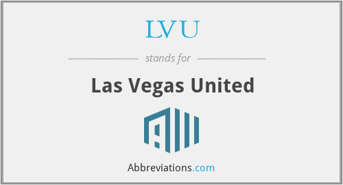 What does LVU stand for?