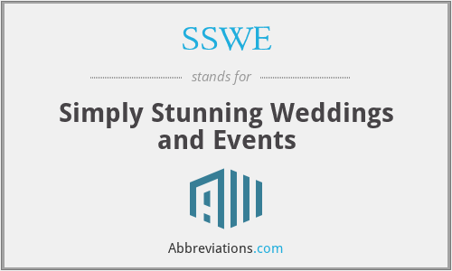 What does SSWE stand for?