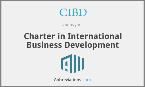 What does CIBD stand for?