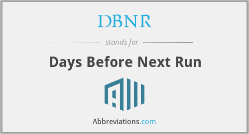 What does DBNR stand for?