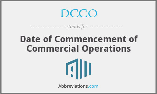 What does DCCO stand for?