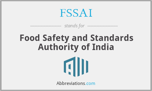 What does FSSAI stand for?