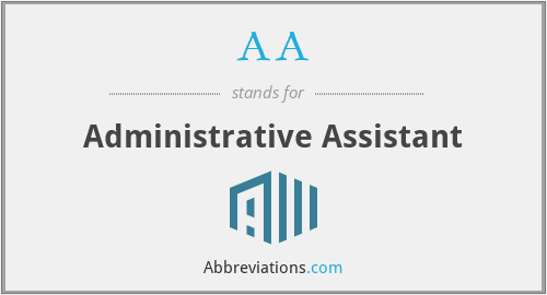 What is the abbreviation for Administrative Assistant?