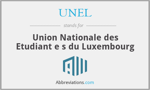 What does UNEL stand for?