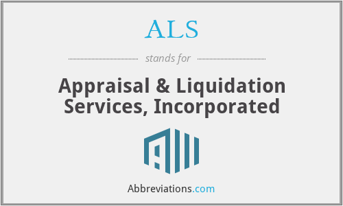 What does ALS stand for?