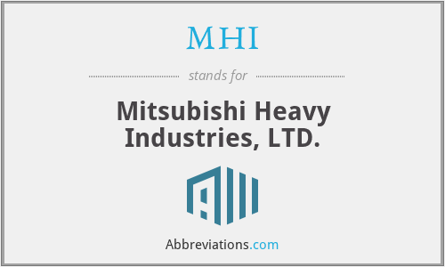 What does MHI stand for?