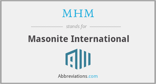 What does MHM stand for?